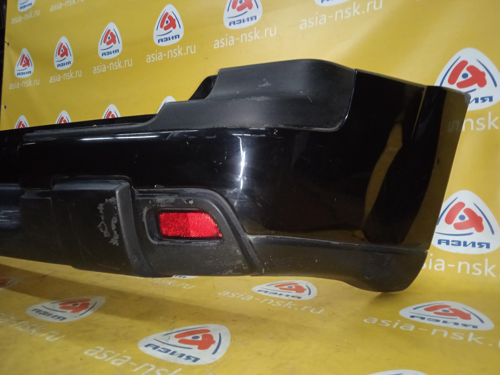 Бампер Chevrolet TrailBlazer GMT360/GMT370/KC зад Чёрный | Азия